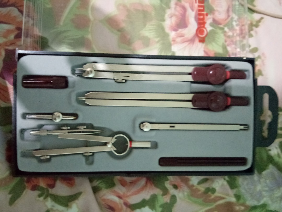 Rotring Compass Set, Hobbies & Toys, Stationary & Craft, Craft Supplies ...