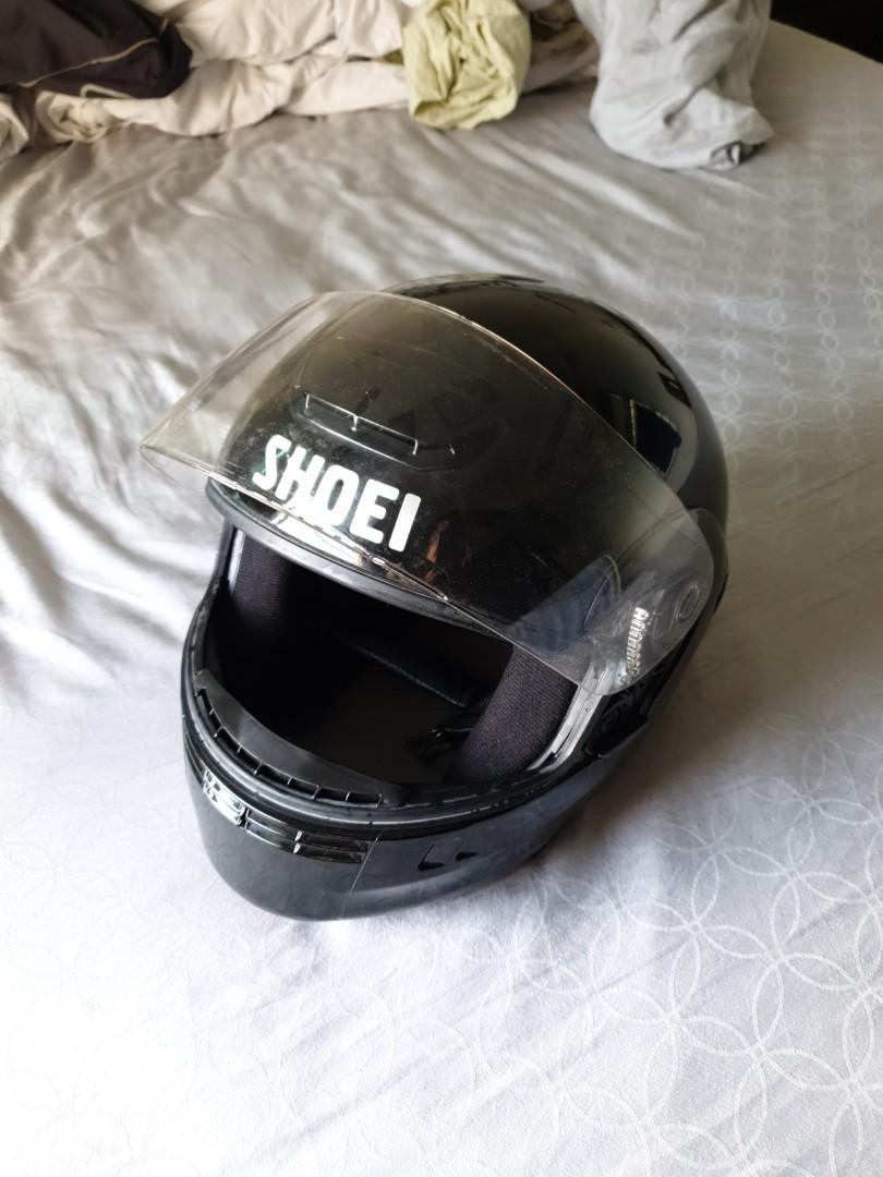 SHOEI SYNCROTEC Modular Helmet size L, Motorcycles, Motorcycle Apparel ...