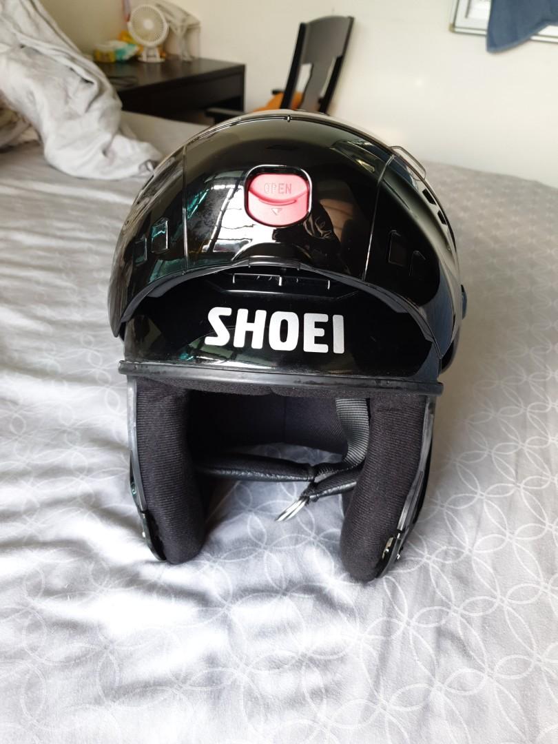 SHOEI SYNCROTEC Modular Helmet size L, Motorcycles, Motorcycle Apparel ...
