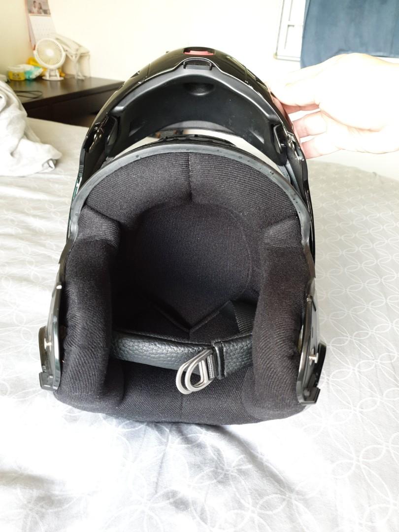 SHOEI SYNCROTEC Modular Helmet size L, Motorcycles, Motorcycle Apparel ...