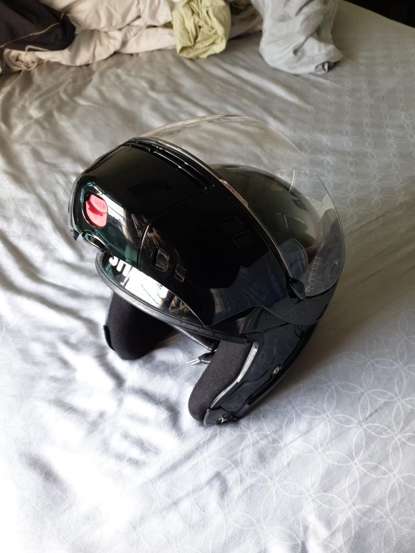 SHOEI SYNCROTEC Modular Helmet size L, Motorcycles, Motorcycle Apparel ...