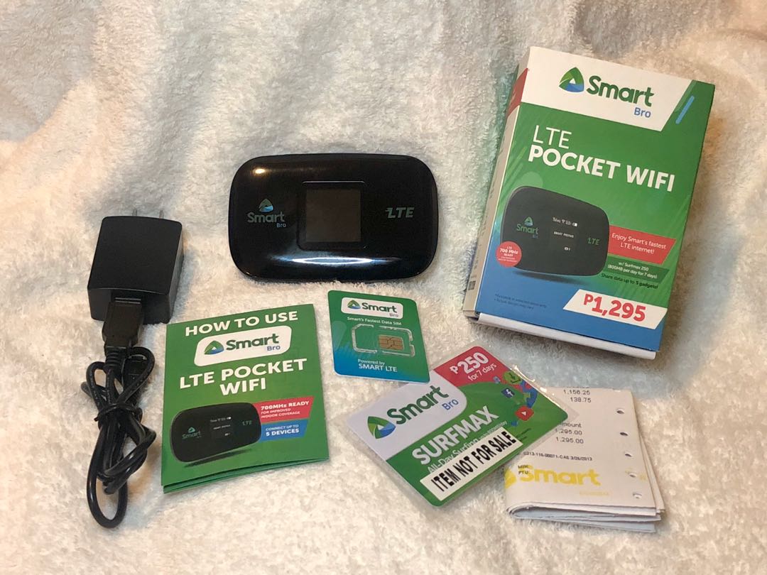 SMART LTE Pocket Wifi (with Free 250 surfmax load), TV & Home ...