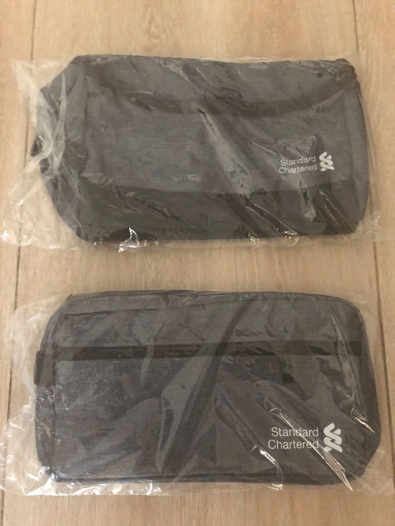 Standard Chartered Travel Bag Set of 4, Men's Fashion, Bags, Belt bags ...