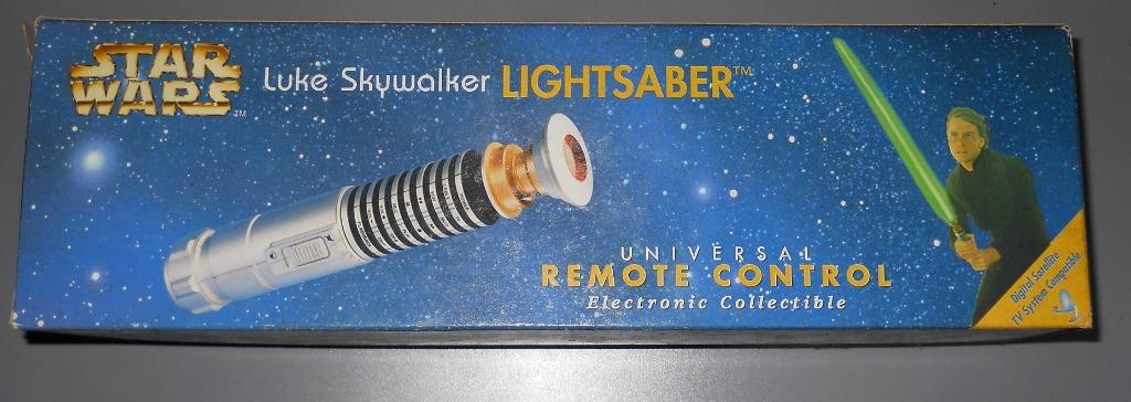 STAR WARS LUKE SKYWALKER LIGHTSABER REMOTE CONTROL, Video Gaming ...