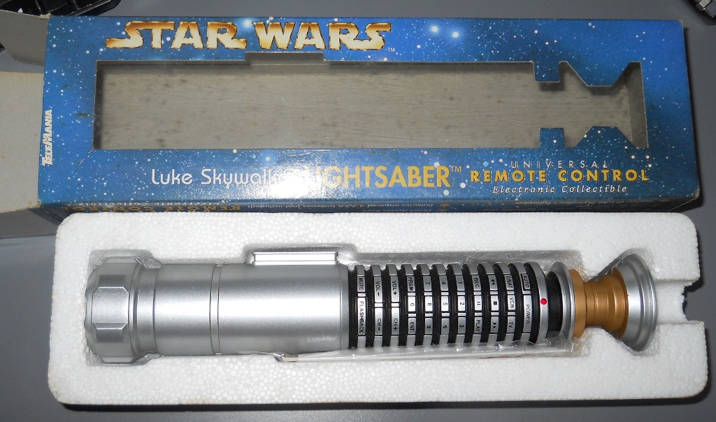 STAR WARS LUKE SKYWALKER LIGHTSABER REMOTE CONTROL, Video Gaming ...