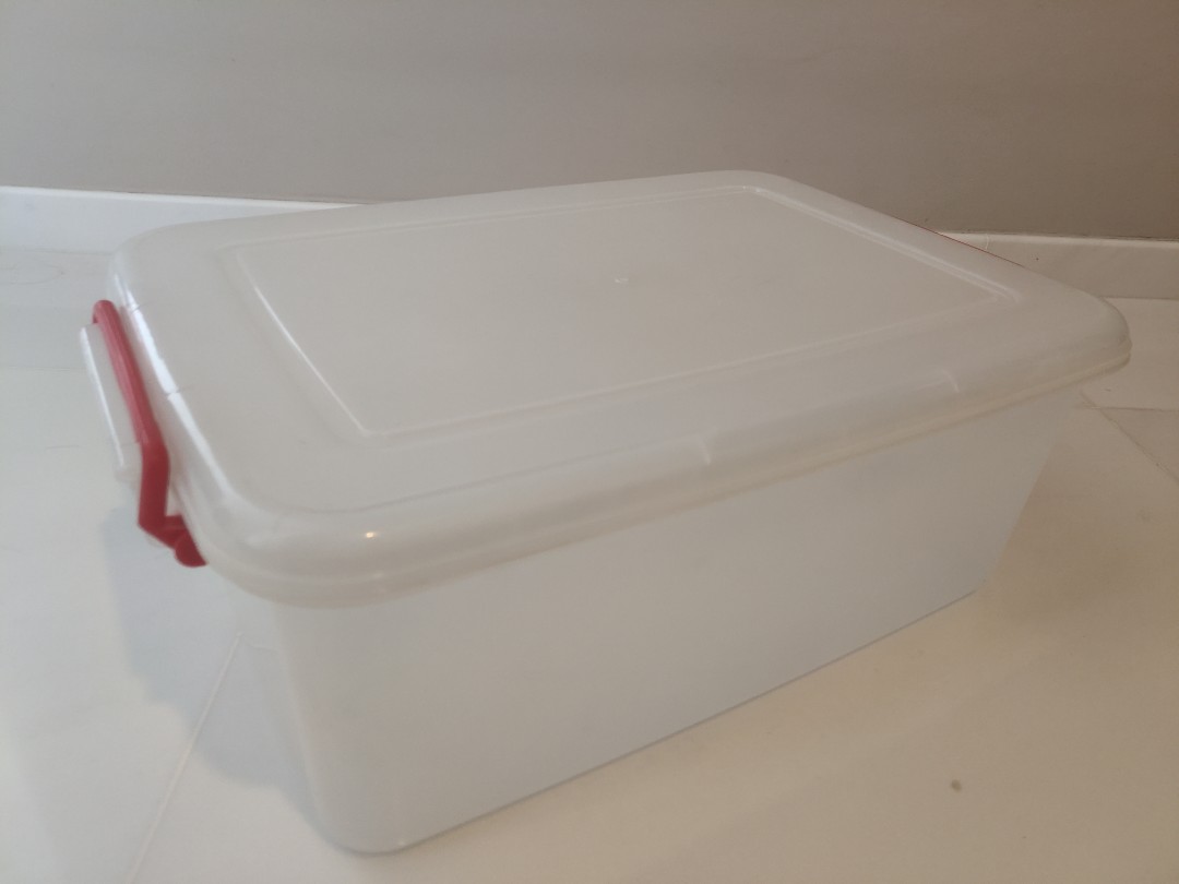 Toyogo Plastic Storage Box 2005 Model 4 pieces available, Furniture ...