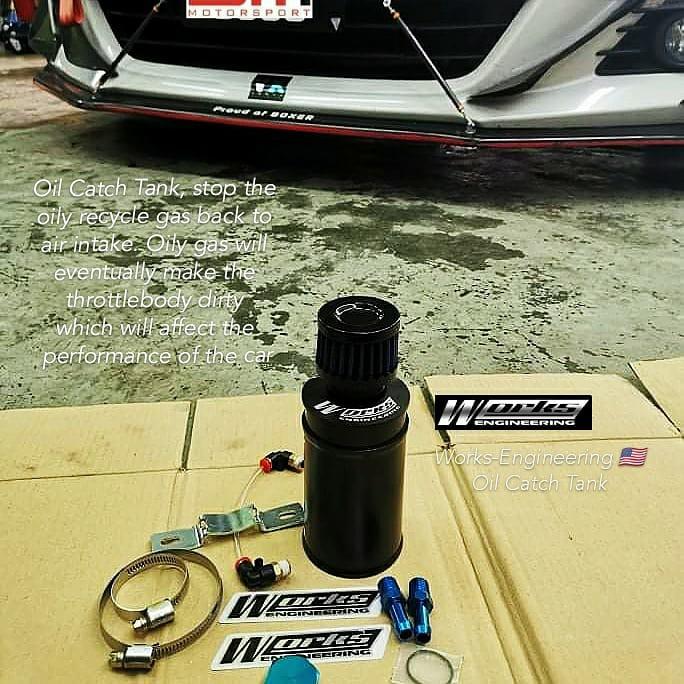 Toyota GT86 BRZ Works-Engineering Oil Catch Tank, Auto Accessories on ...