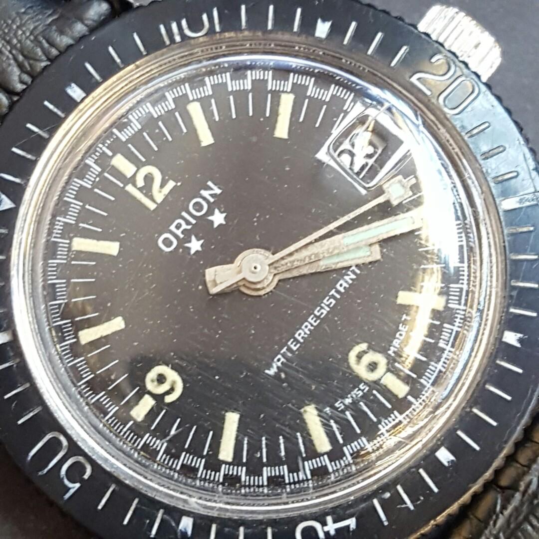 Vintage Orion Diver Watch oubjm-1868, Women's Fashion, Watches ...