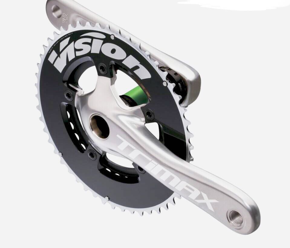 VISION TRIMAX COMPACT TT 鋁合金曲柄組大盤, 體育器材, 自行車及配件, 單車在旋轉拍賣