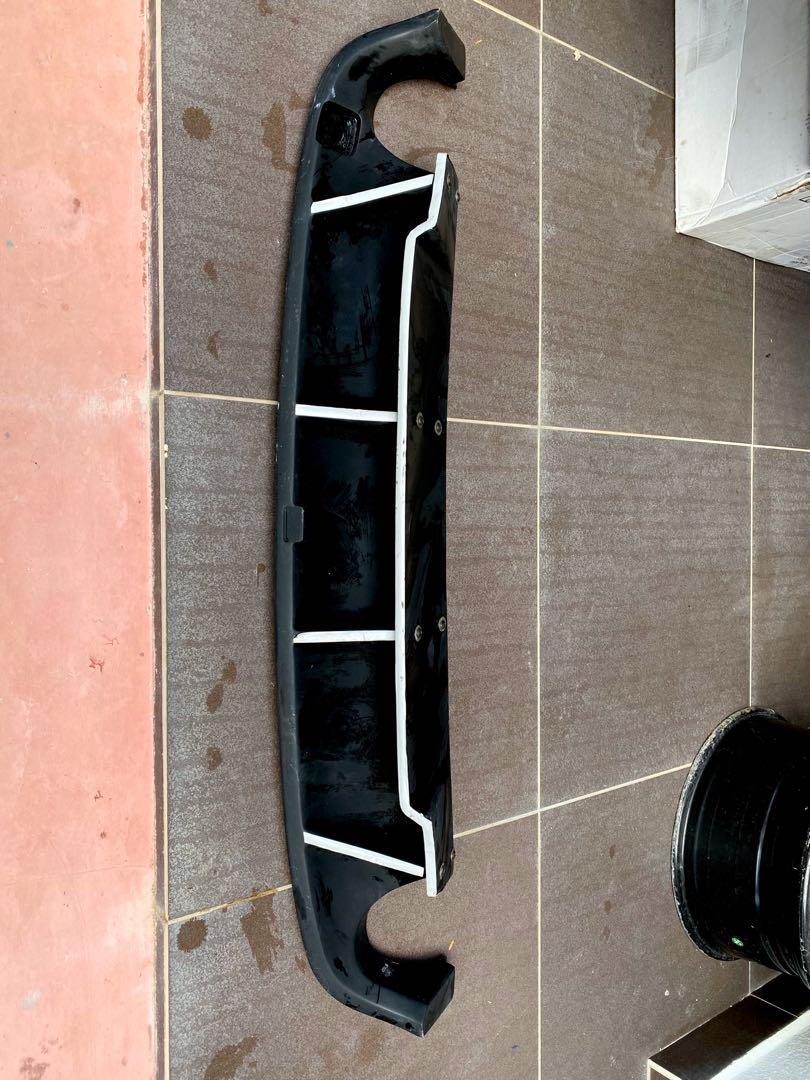 VW MK6 REAR DIFFUSER, Auto Accessories on Carousell