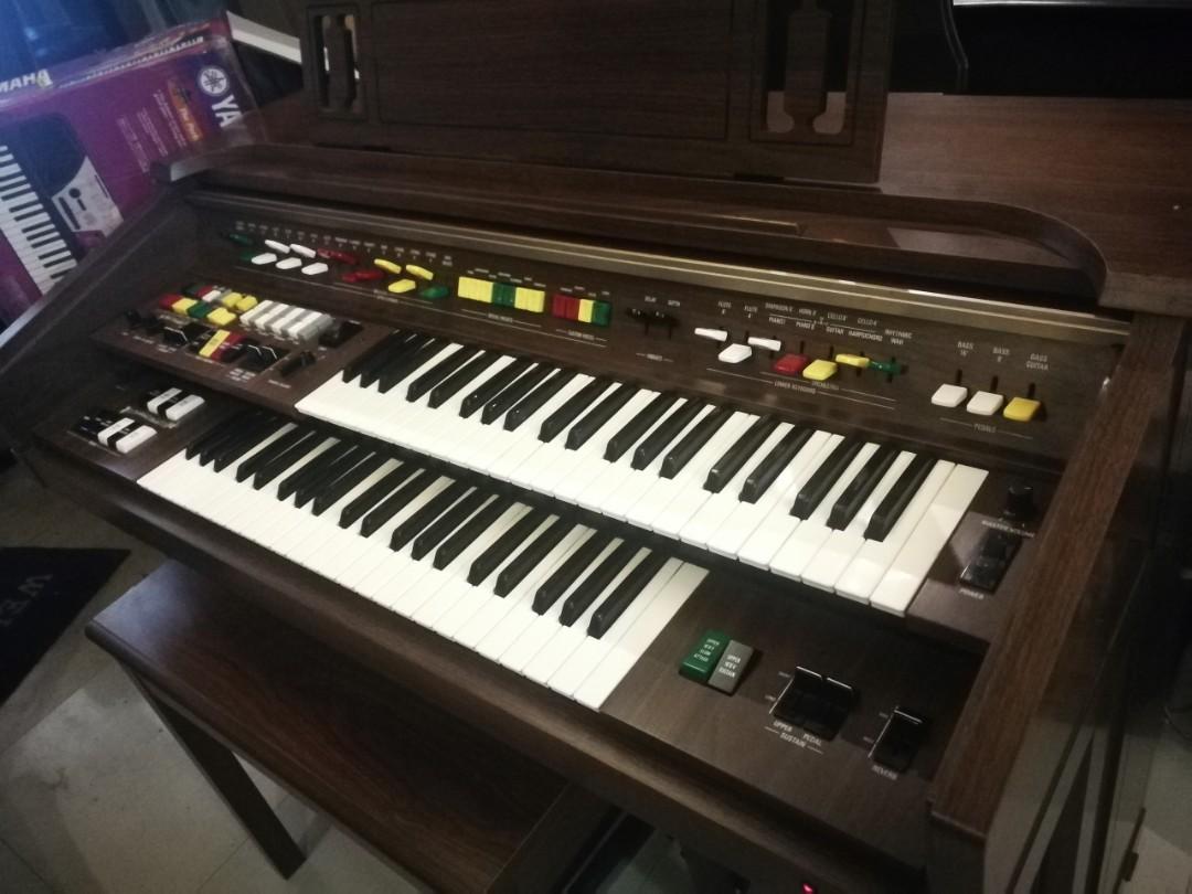 Yamaha Electone C-400 Dual Layer Organ, Hobbies & Toys, Music & Media ...