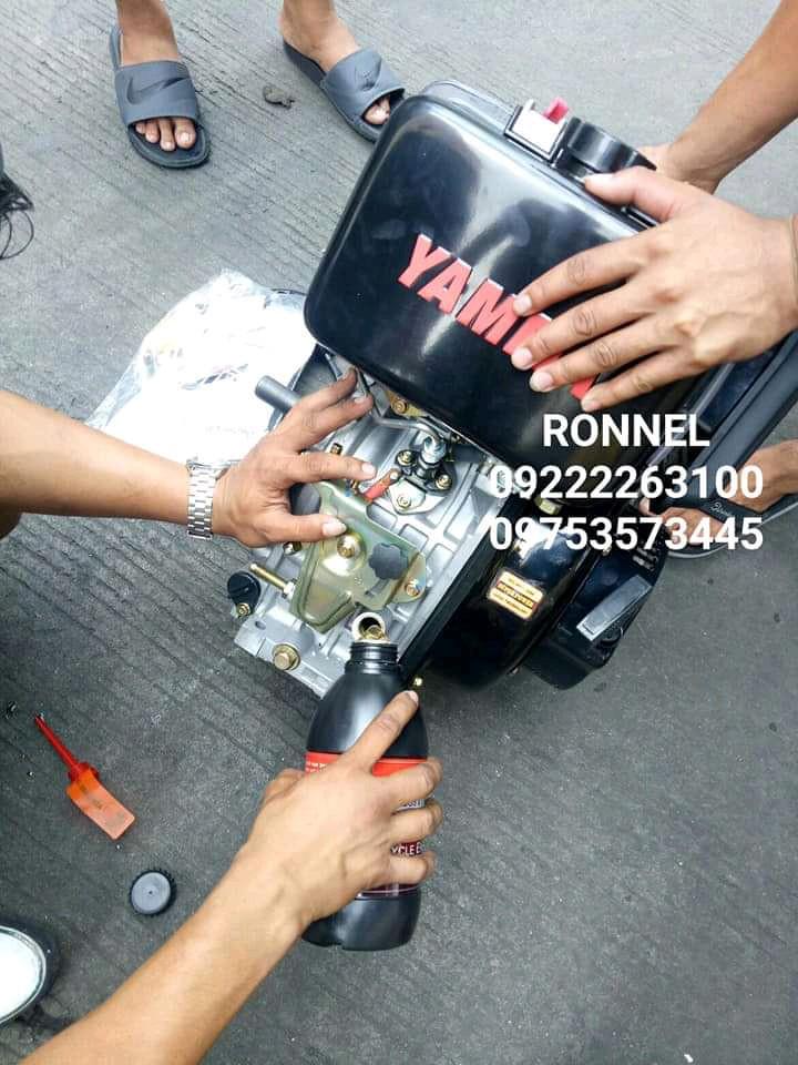 YAMMA 10HP Air Cooled Diesel Engine High Speed Recoil Start Electric ...