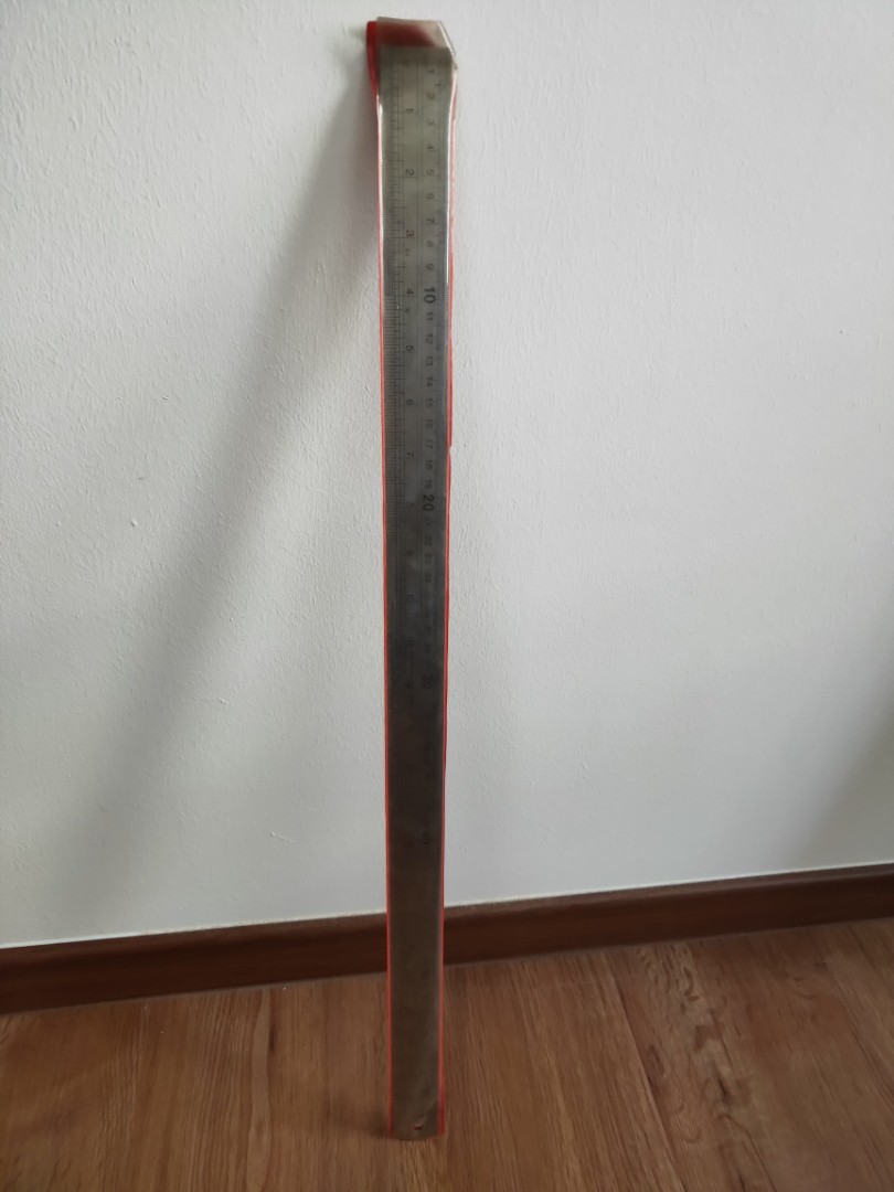 60cm metal ruler, Hobbies & Toys, Stationery & Craft, Craft Supplies ...