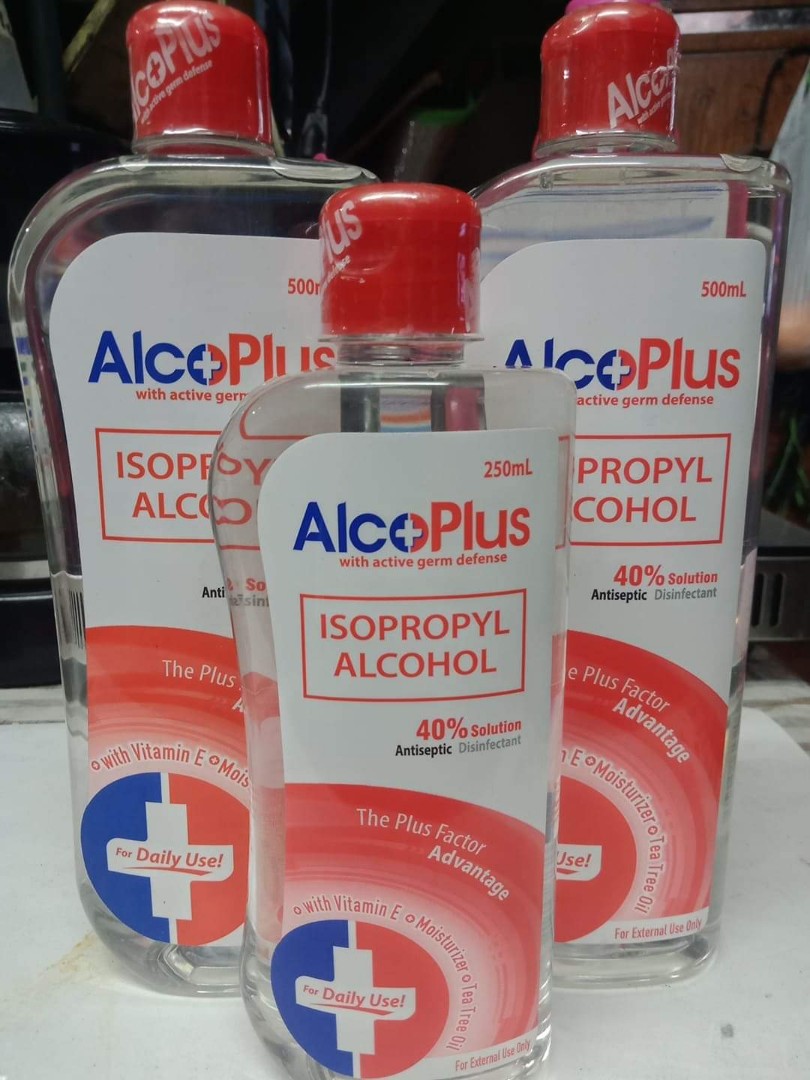 ALCOPLUS ALCOHOL 40%, Beauty & Personal Care, Sanitizers ...