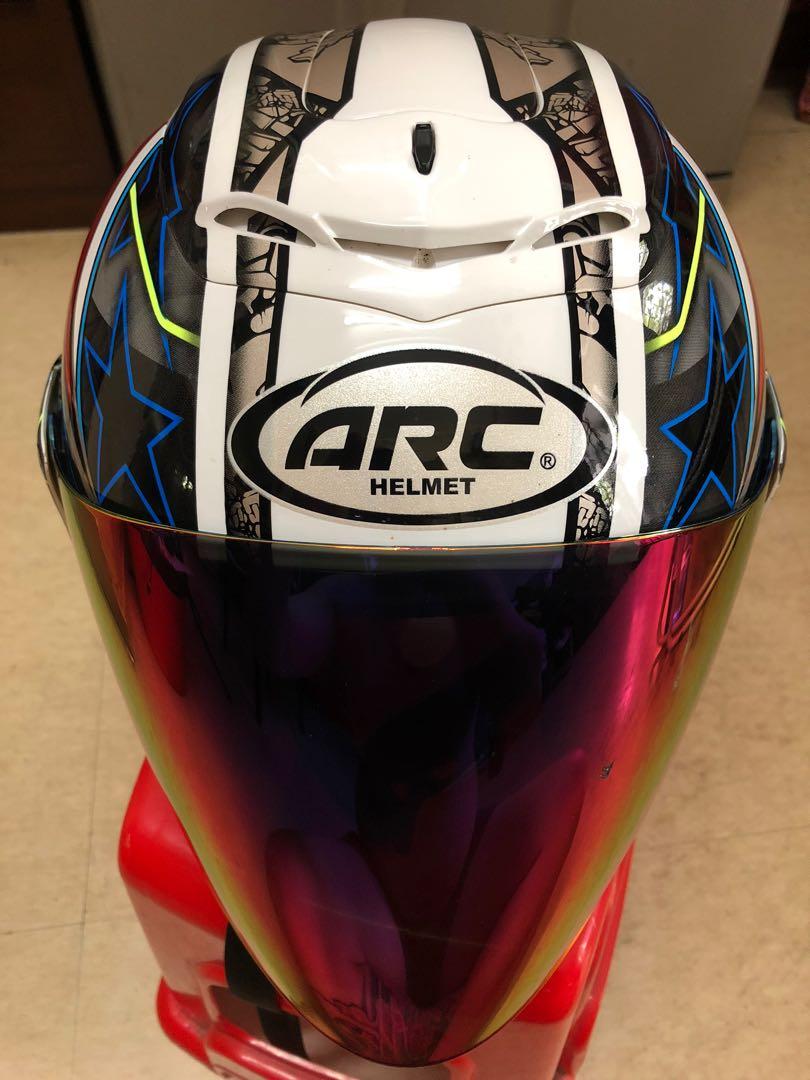 ARC Helmet, Motorcycles, Motorcycle Accessories on Carousell