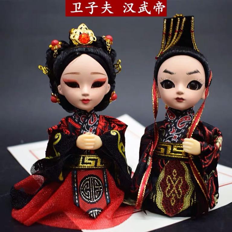 Beijing Opera Ancient China Historical Characters Display Dolls ...