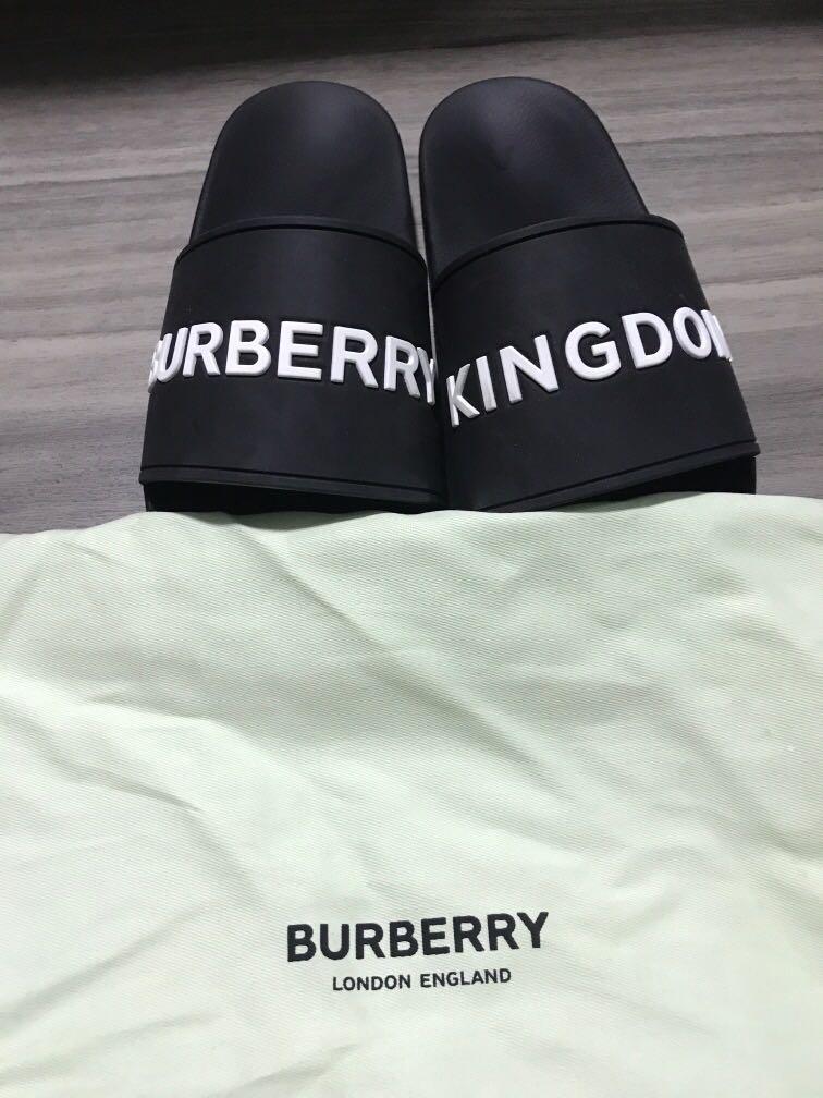 Burberry Slippers, Luxury, Sneakers & Footwear on Carousell