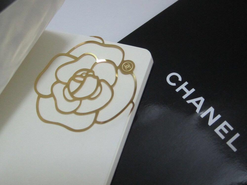 CHANEL Bookmark Gold Camillia - Limited Edition Charm, Luxury ...