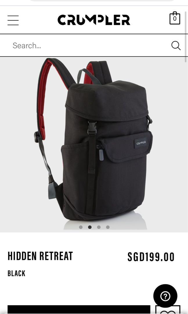 Crumpler Backpack, Men's Fashion, Bags, Backpacks on Carousell