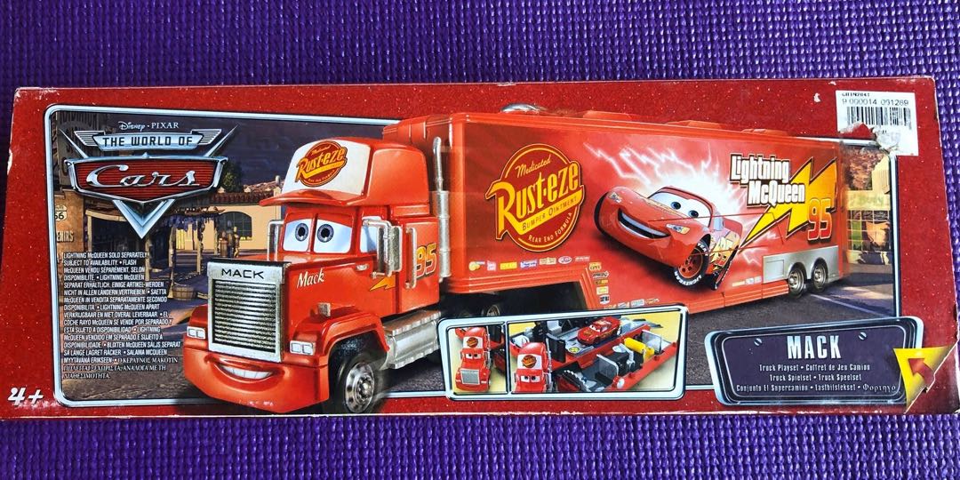 Disney Pixar Cars Rust-eze Mack Truck, Hobbies & Toys, Toys & Games on ...