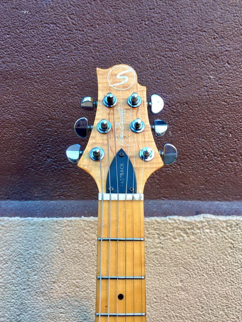 ELECTRIC GUITAR: Samick Greg Bennett Fastback FB1-GBL (EVH WOLFGANG ...