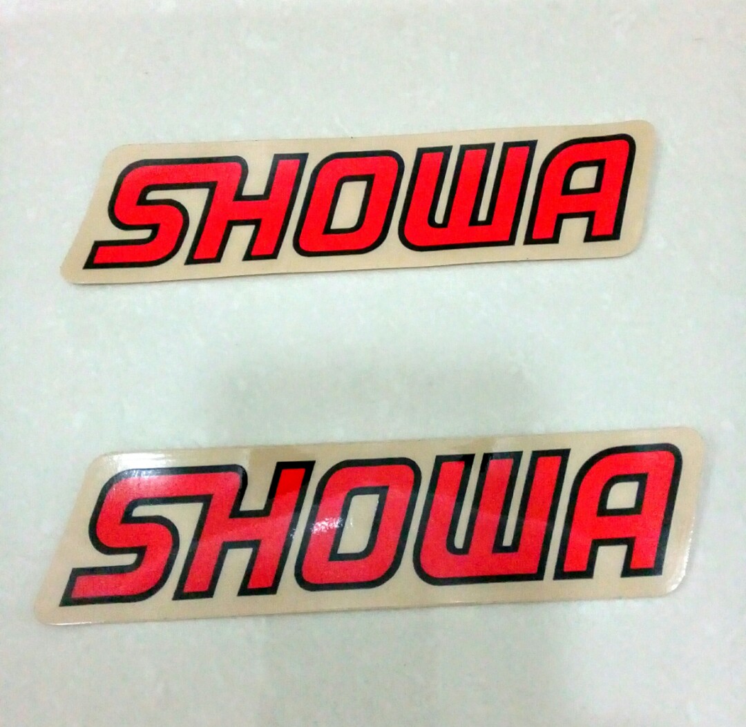 Genuine Factory FX Showa fork decal, Motorcycles, Motorcycle ...