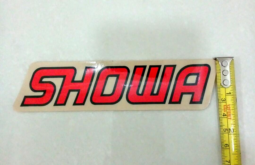 Genuine Factory FX Showa fork decal, Motorcycles, Motorcycle Accessories on Carousell