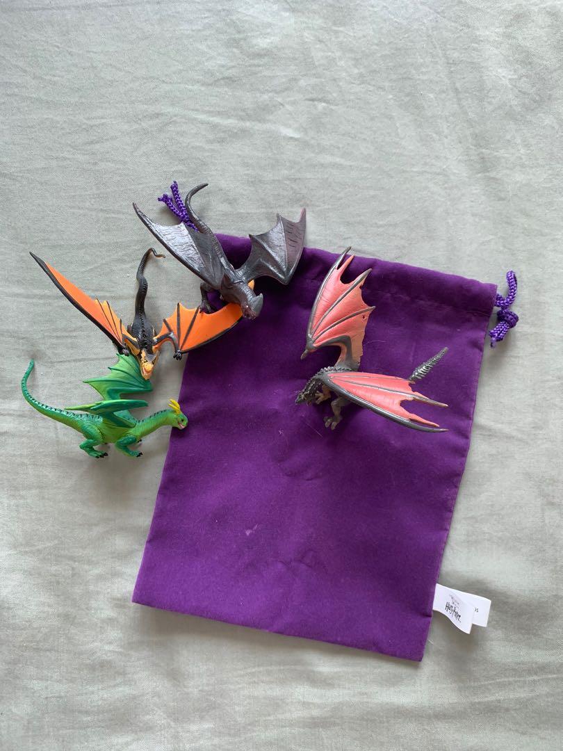 RARE Harry Potter triwizard dragon pouch , Hobbies & Toys, Toys & Games ...