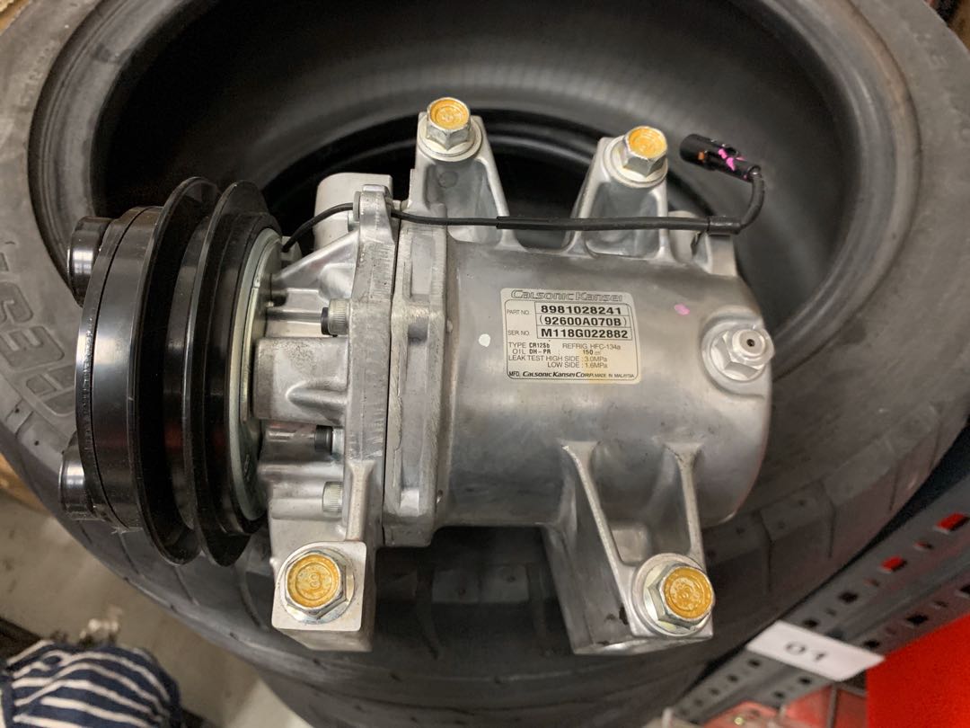 Isuzu D-max Aircon AC Compressor, Car Accessories, Accessories on Carousell
