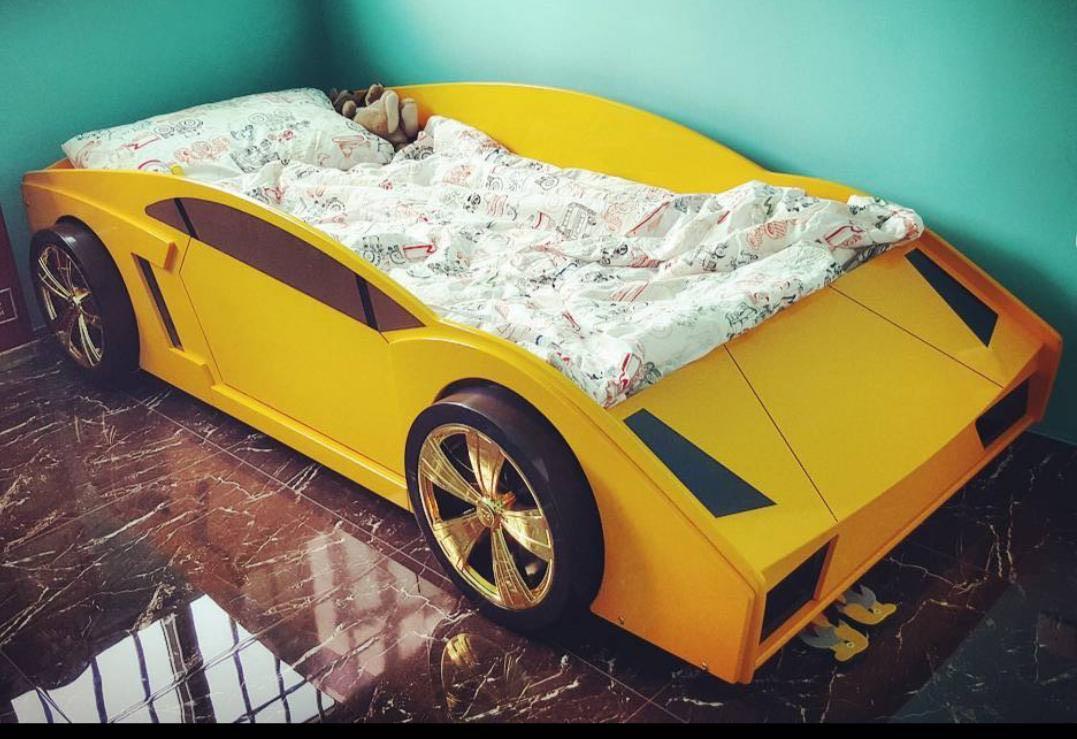 Lamborghini Car Bed, Furniture & Home Living, Furniture, Bed Frames ...