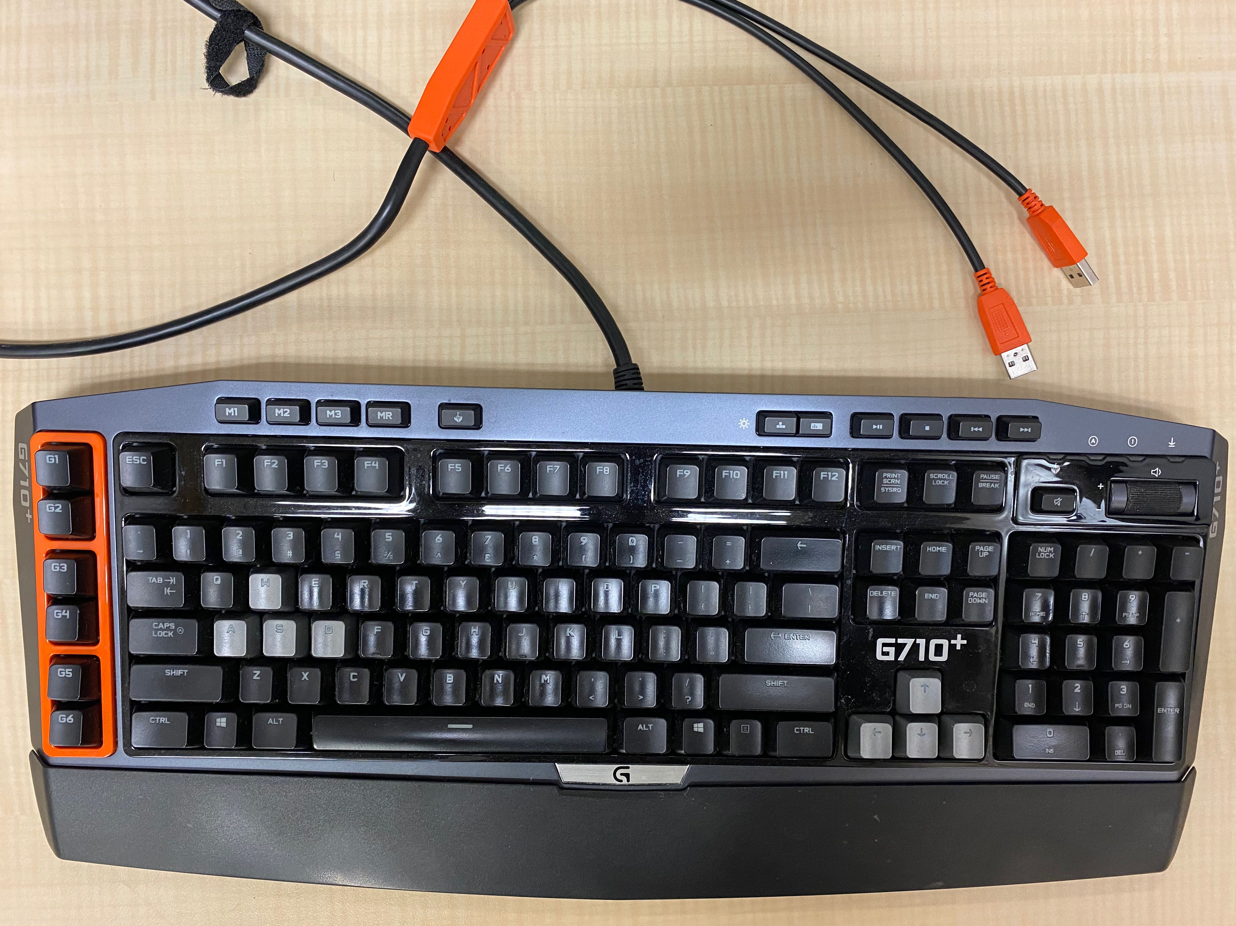 Logitech G 電競鍵盤 G710+, 電腦＆科技, 電腦周邊及配件, 電腦滑鼠及相關產品 - Carousell