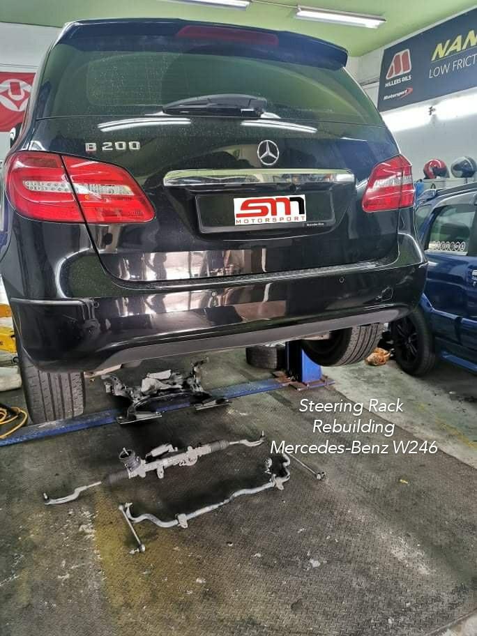 Mercedes-Benz B200 W246 Steering Rack Rebuild Repairing, Auto ...