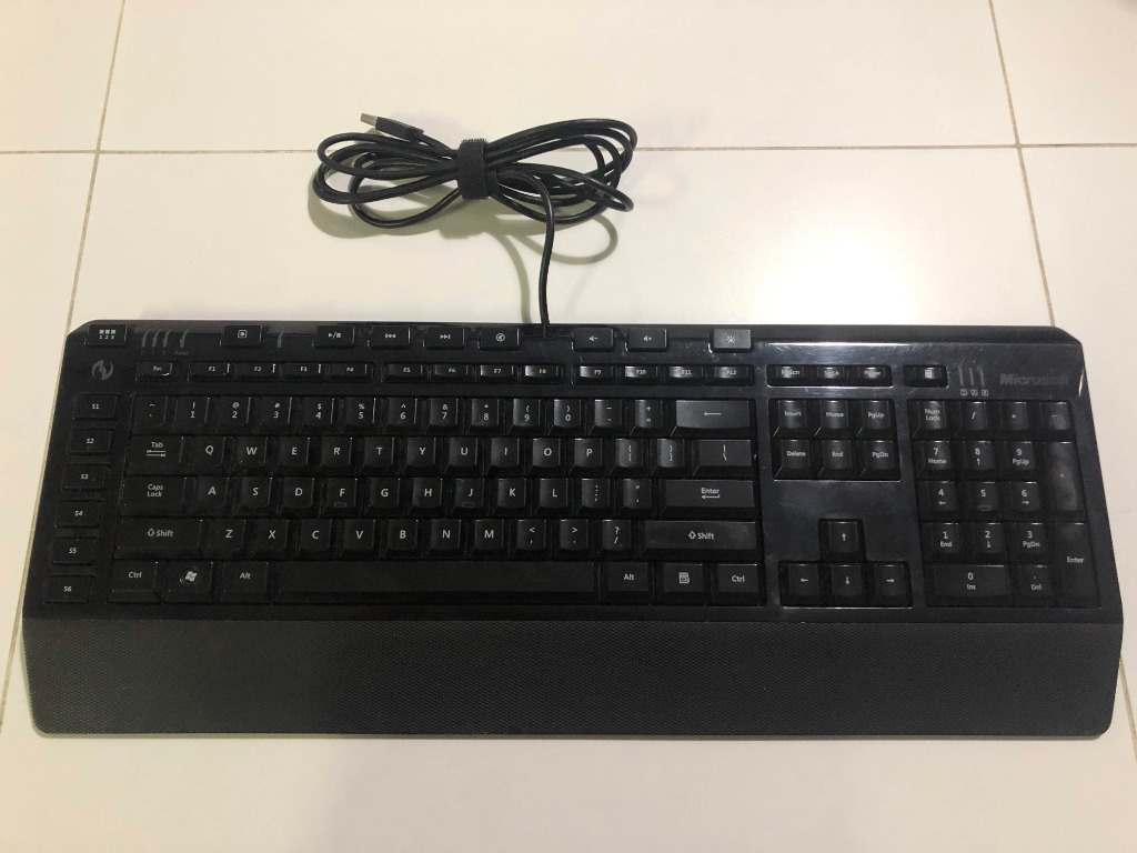 Microsoft Sidewinder X4 gaming keyboard., Computers & Tech, Parts ...