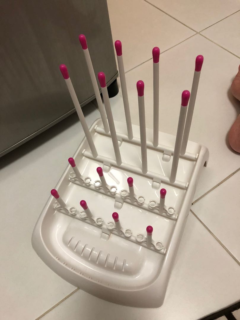 Milk Bottle Drying Rack, Babies & Kids, Nursing & Feeding ...