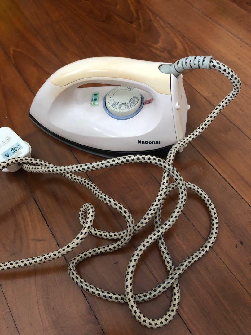 National Iron, TV & Home Appliances, Irons & Steamers on Carousell