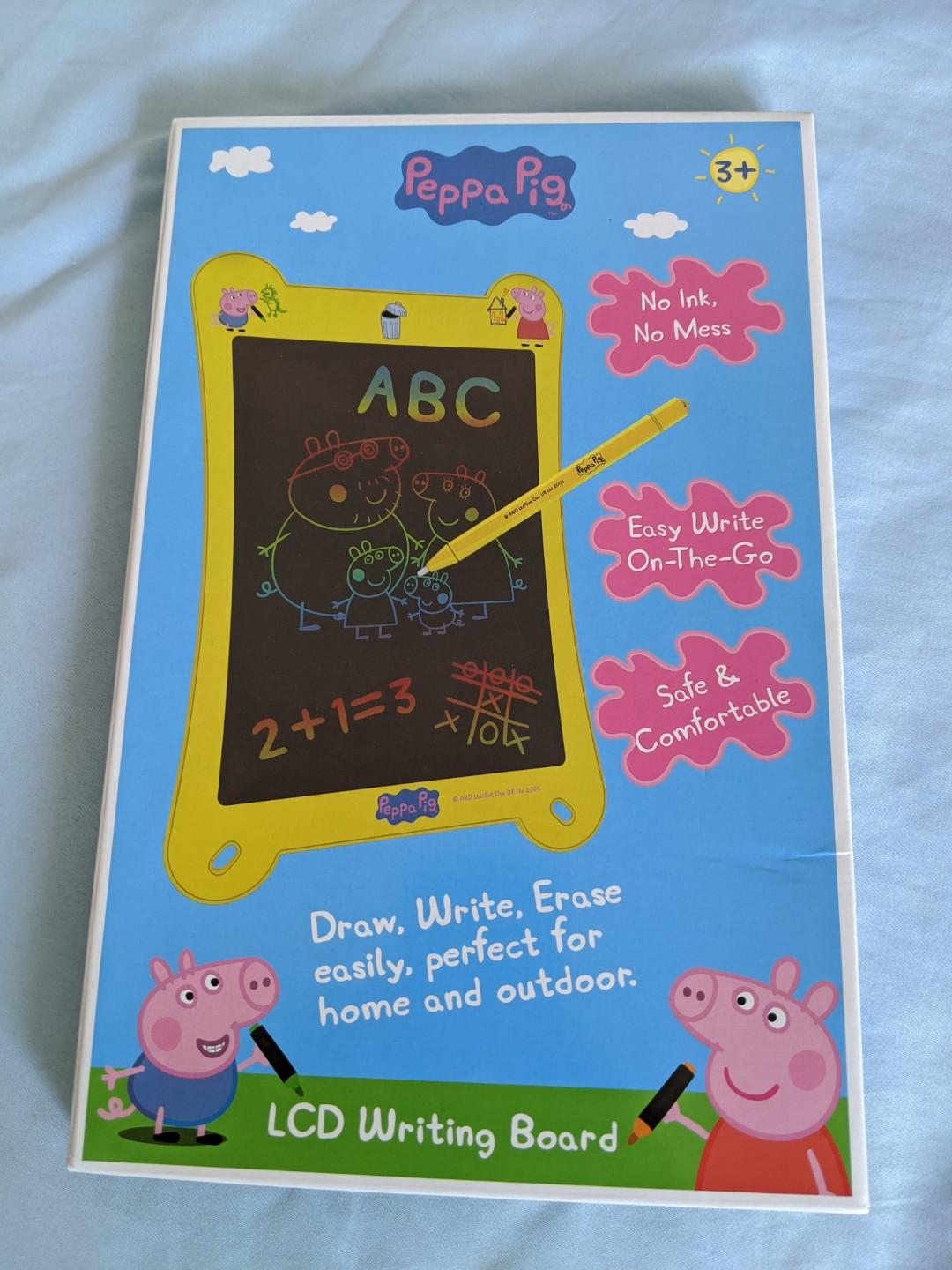 Peppa Pig LCD Writing Biard, Hobbies & Toys, Toys & Games on Carousell