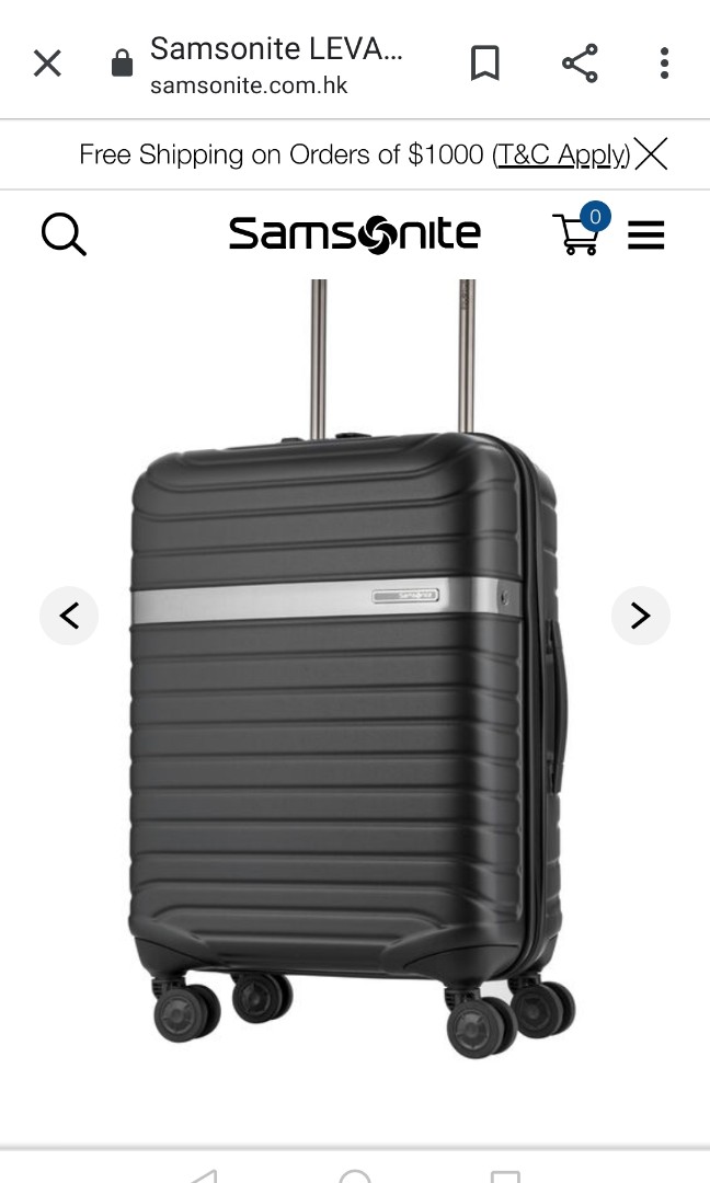 Samsonite levack spinner 57/20, Hobbies & Toys, Travel, Luggage on ...