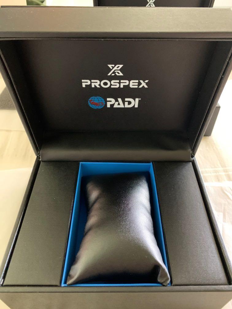 Seiko Prospex (PADI) Watch box, Luxury, Watches on Carousell