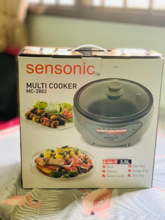 Sensonic Multi Cooker, 6-in-1 3.5L, TV & Home Appliances, Kitchen ...