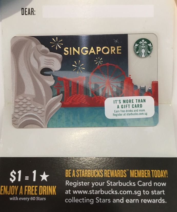 Starbucks Card, Tickets & Vouchers, Vouchers on Carousell