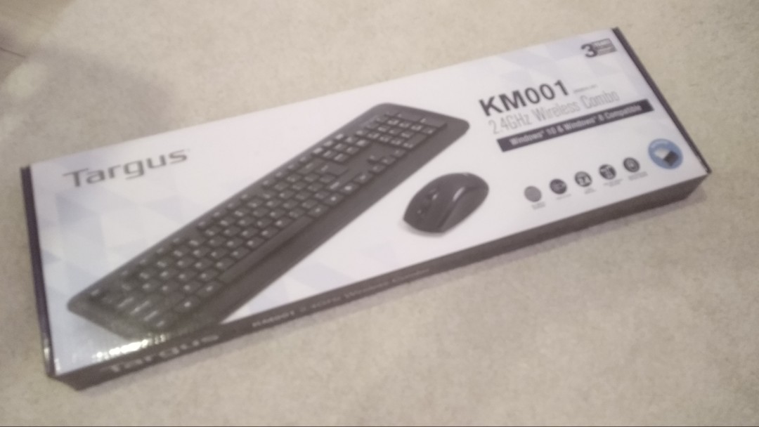 Targus Wireless Keyboard & Mouse (BNIB), Computers & Tech, Parts & Accessories, Mouse ...