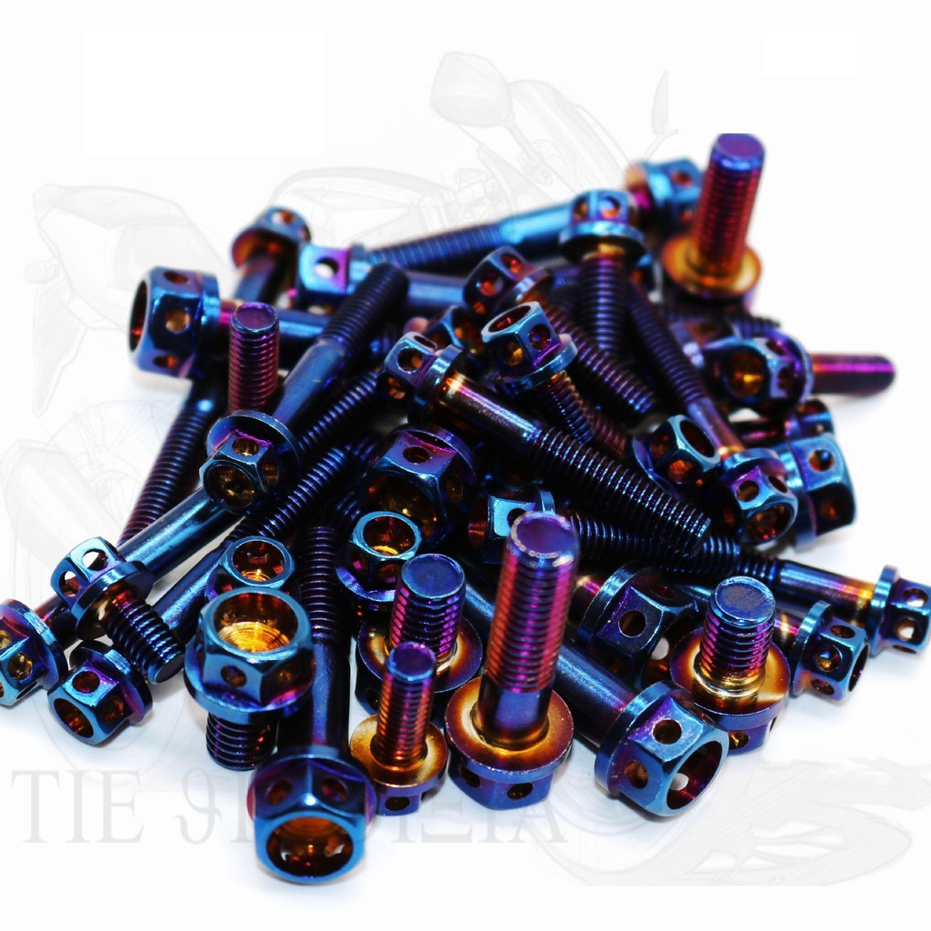 FULL SET ADV/PCX 150 Titanium bolts, Motorcycles, Motorcycle ...