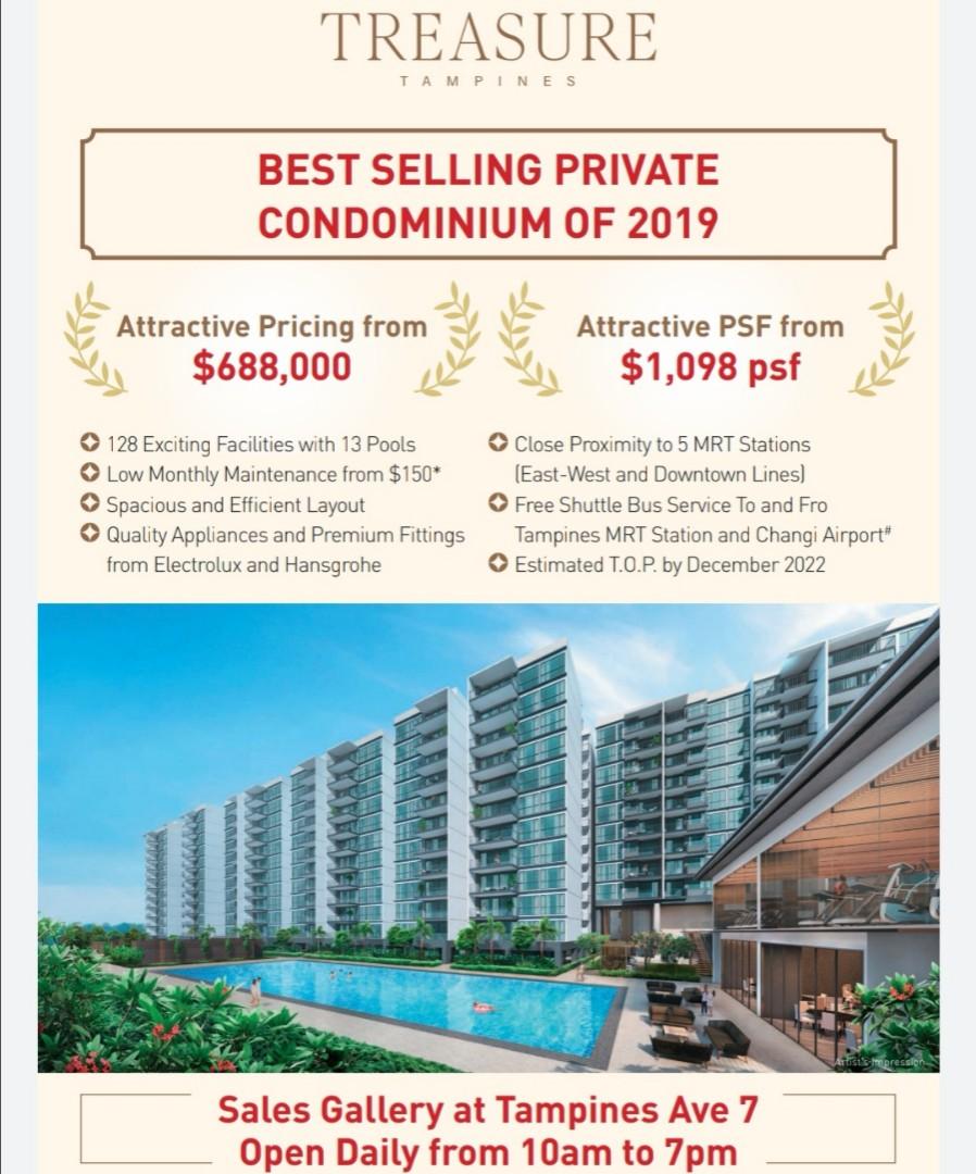 TREASURE @ TAMPINES, Property, For Sale, Condos & ECs on Carousell