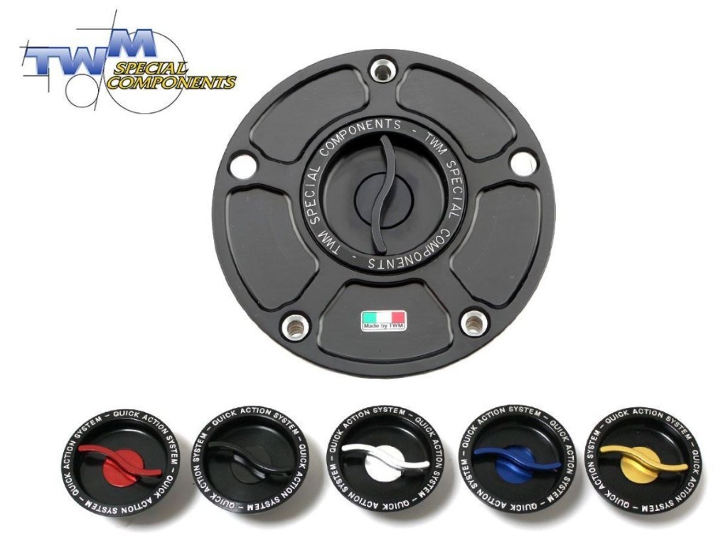 TWM Fuel caps, brake & clutch lever, brake lever guard and remote ...