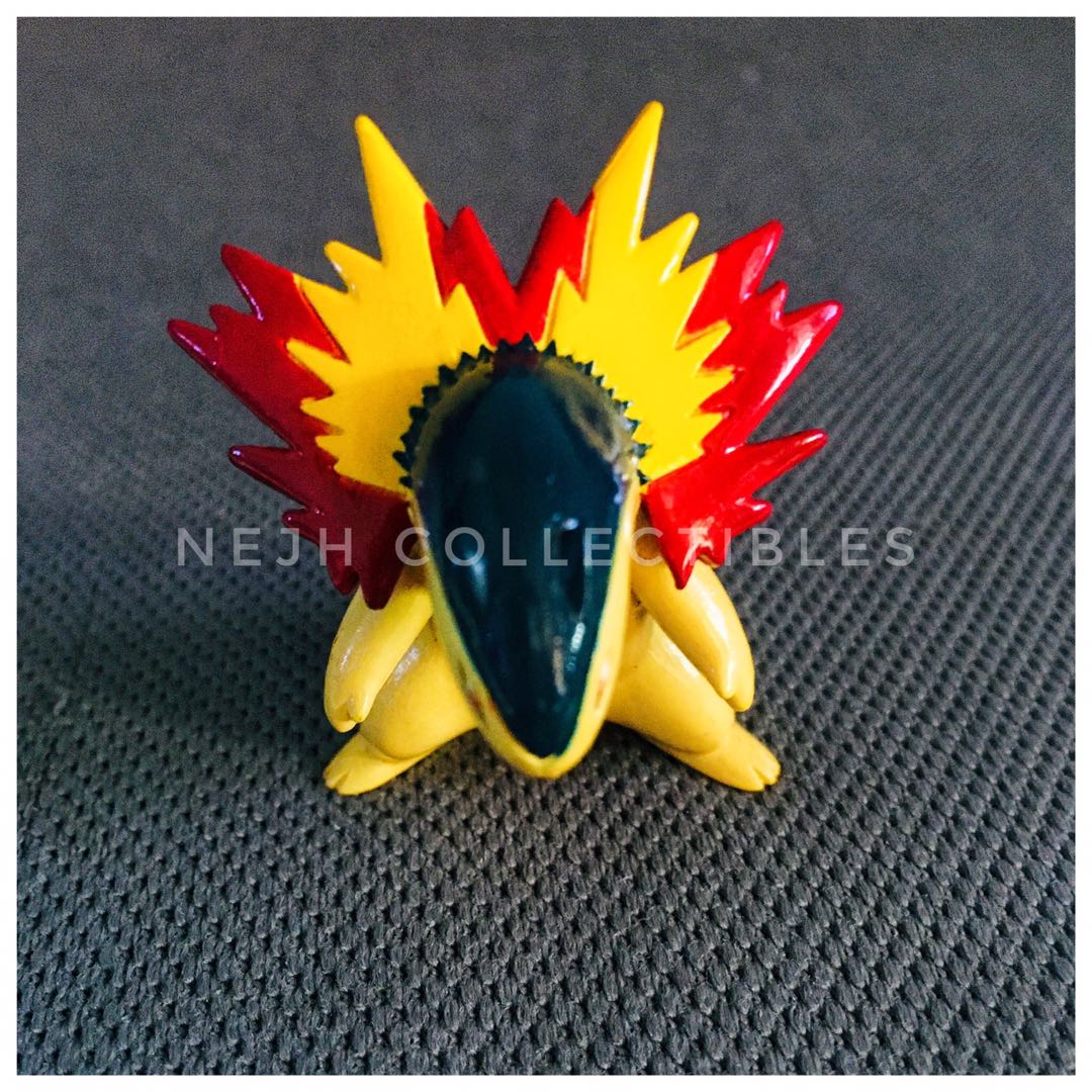 Typhlosion POKEMON TOMY FIGURE, Hobbies & Toys, Toys & Games on Carousell