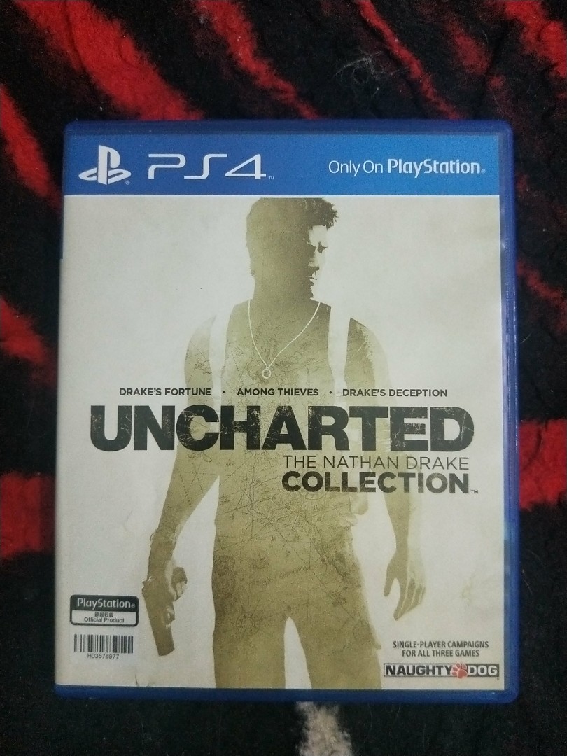Uncharted collection + Uncharted 4, Video Gaming, Video Games ...