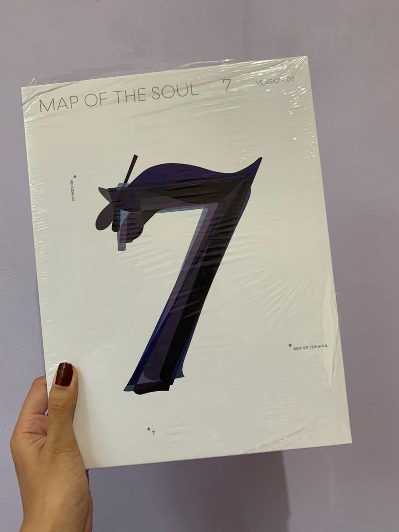 Unsealed MOTS 7 Album Version 2 Map of the Soul BTS, Hobbies & Toys ...