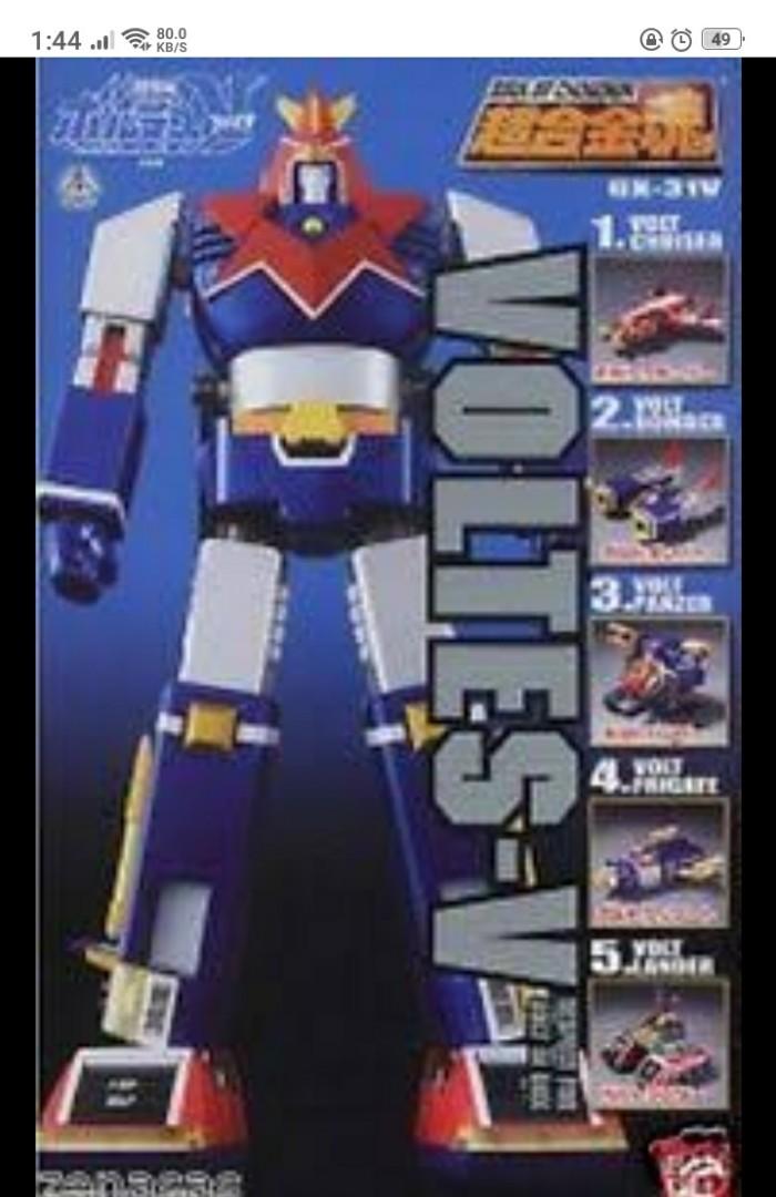 Voltron gx -71 straight Trade over Voltes V gx-31V, Hobbies & Toys ...
