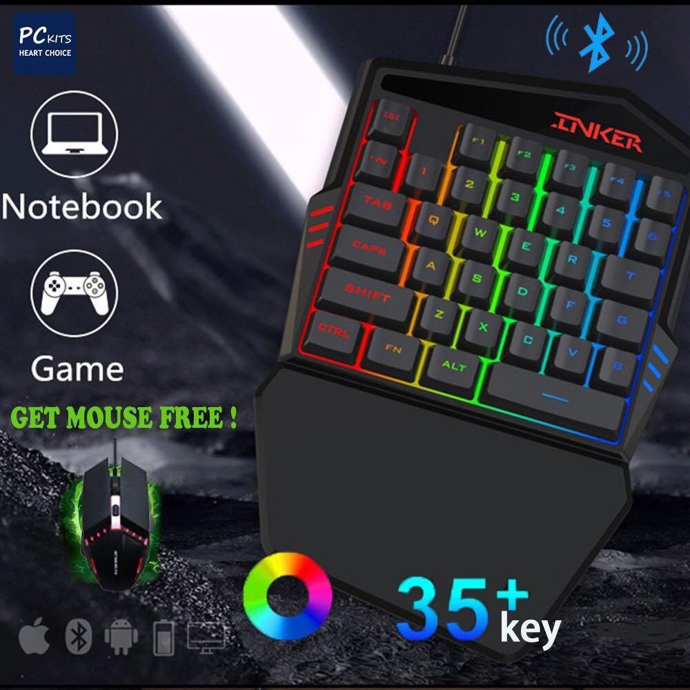 Wireless gaming keypad (PUBG), Mobile Phones & Gadgets, Mobile Phones ...