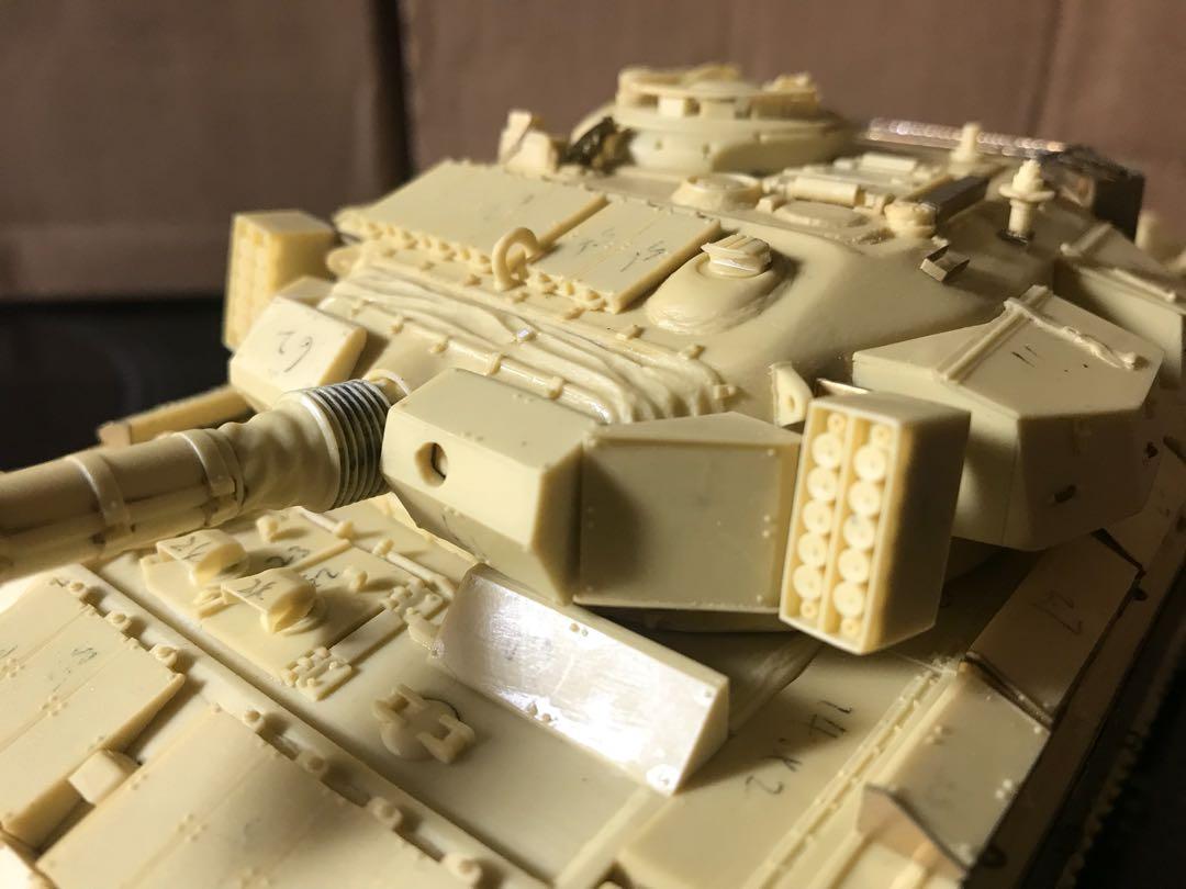 坦克模型 軍事模型 1/35 bengurion israelli upgrated centurion 坦克模型 全樹脂製坦克 樹脂件 ...